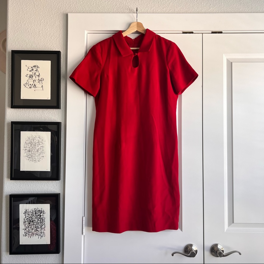 Rare Vintage Mary Kay Red Dress - Gem
